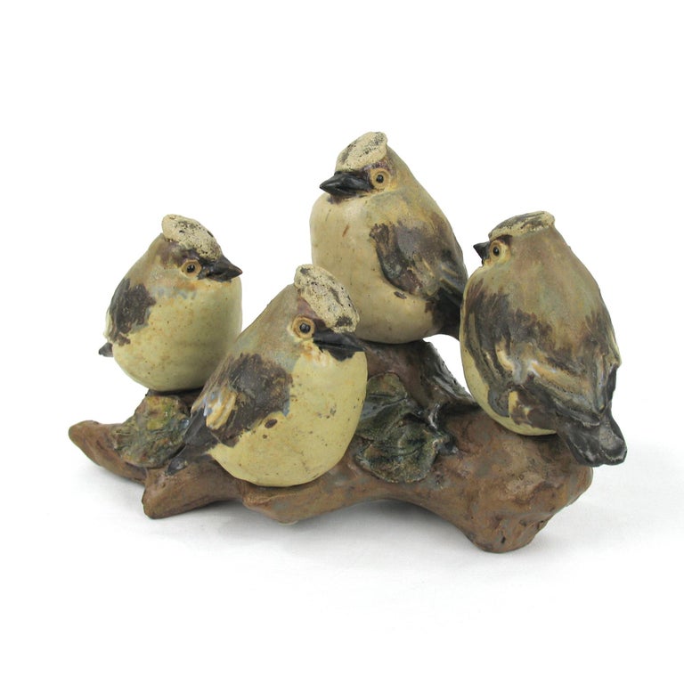 Mid-Century Modern Scandinavian Ceramic Birds Sculpture, Sweden, 1960s ...