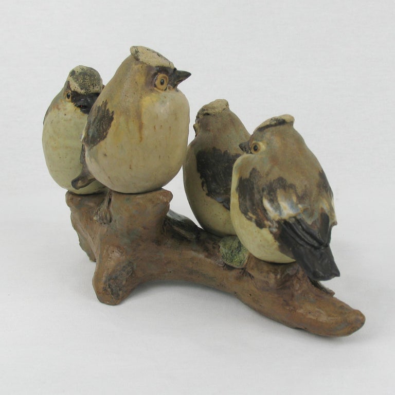 Mid-Century Modern Scandinavian Ceramic Birds Sculpture, Sweden, 1960s ...
