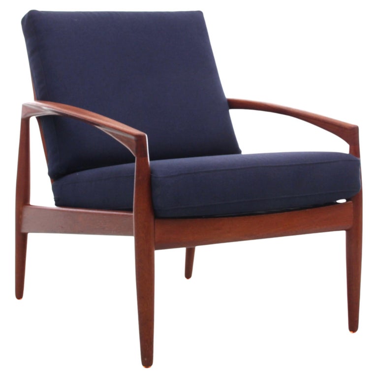 Mid-Century Modern Scandinavian Lounge Chair in Rio Rosewood Model ...