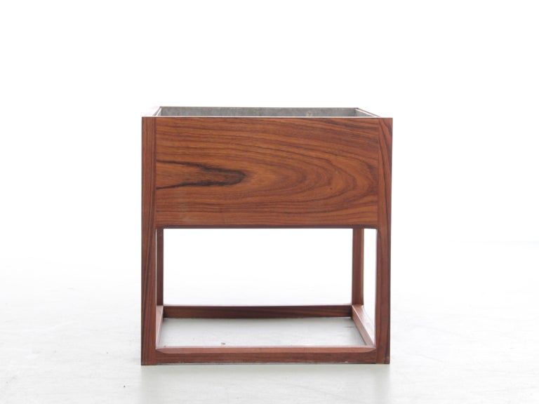 Mid-Century modern scandinavian planter in rosewood by Kai Kristiansen ...