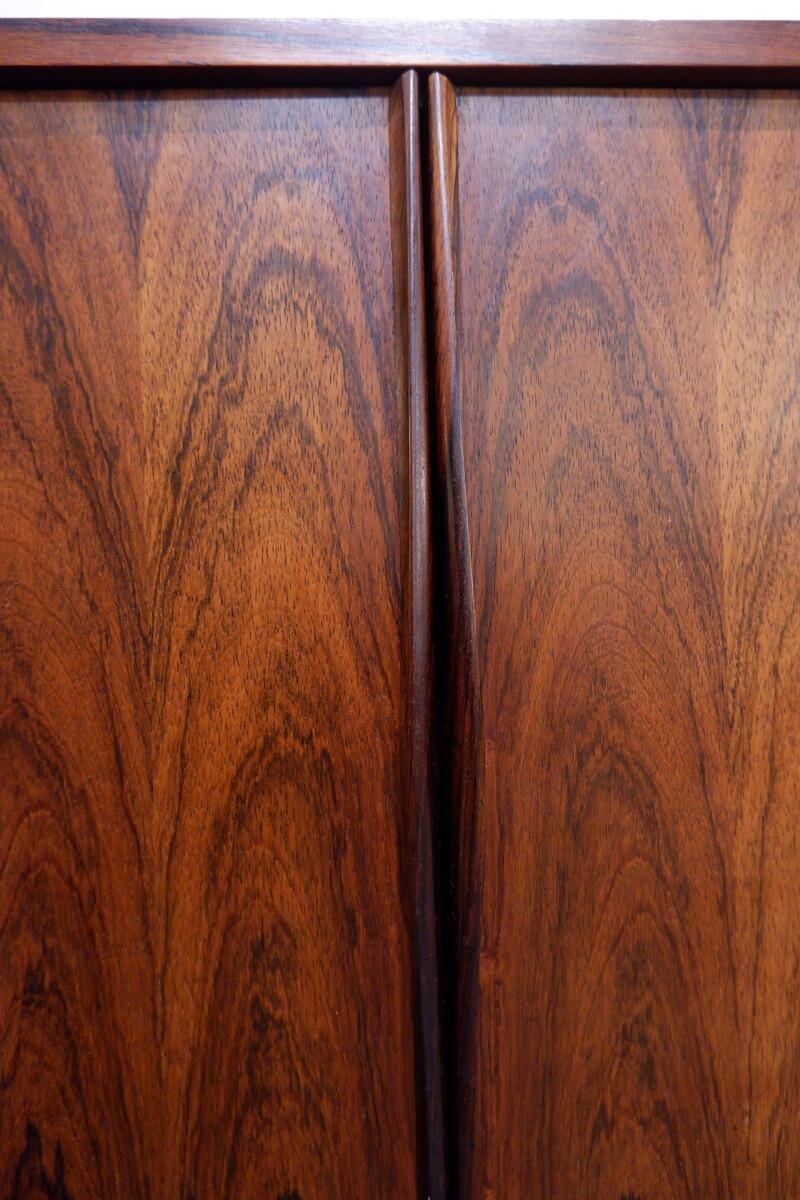 Mid-Century Modern Scandinavian Sideboard with 2 Sliding Doors, 1960 at ...