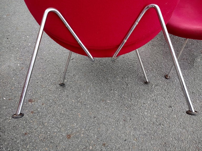 Mid-Century Modern Sculptural Orange Slice Lounge Chairs by Pierre ...