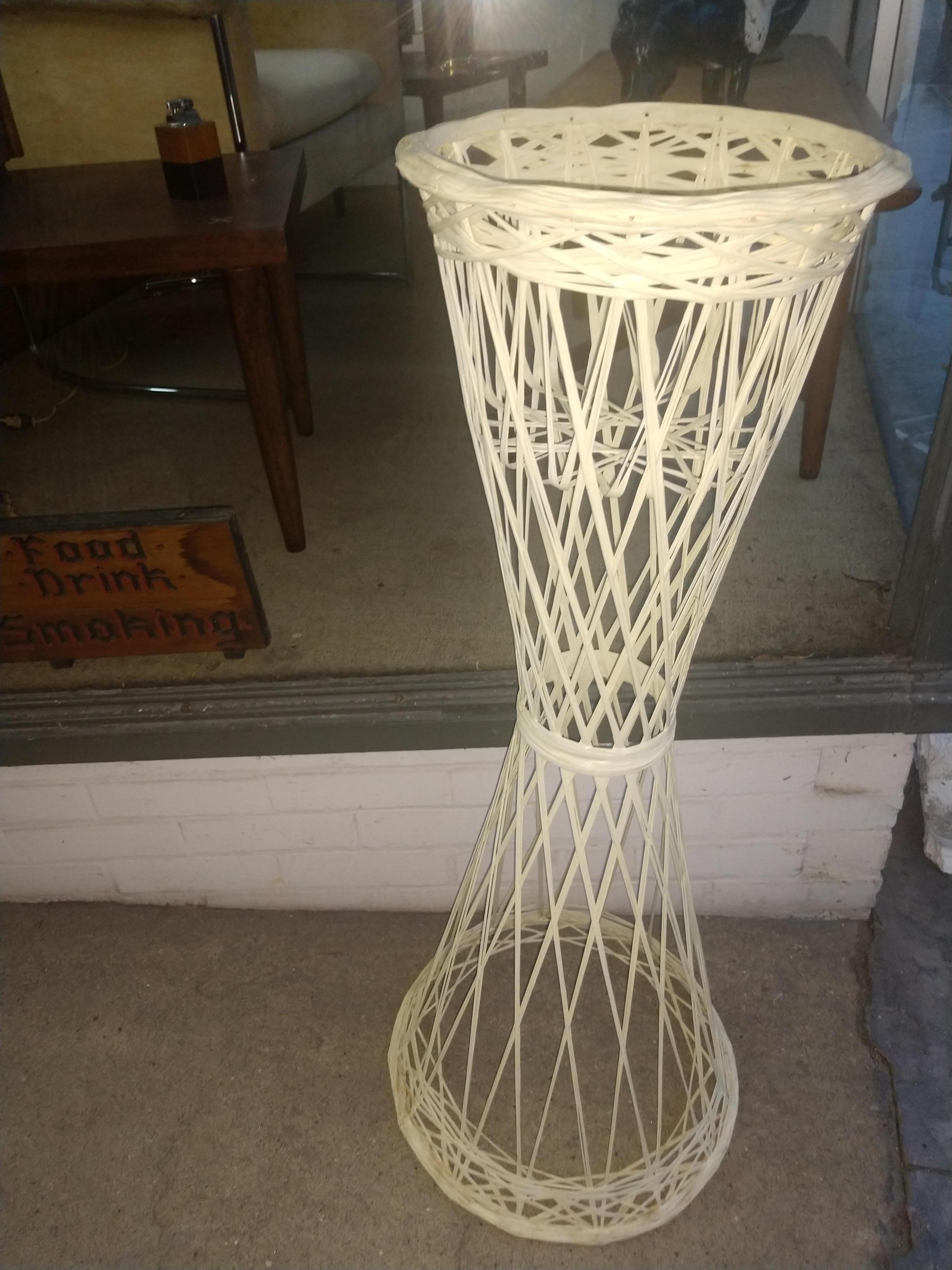 Mid-Century Modern Sculptural Spun Fiberglass Plant Stands by Russell ...