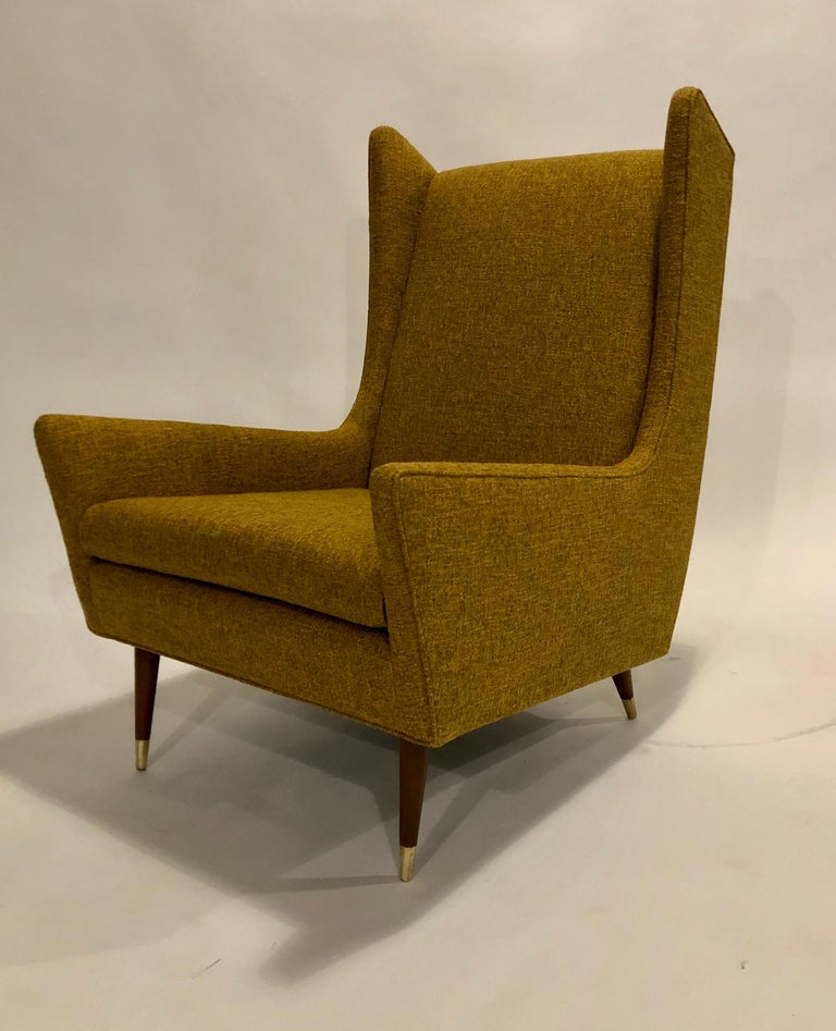 Mid-Century Modern Selig Wing Chair at 1stDibs | mid century modern ...