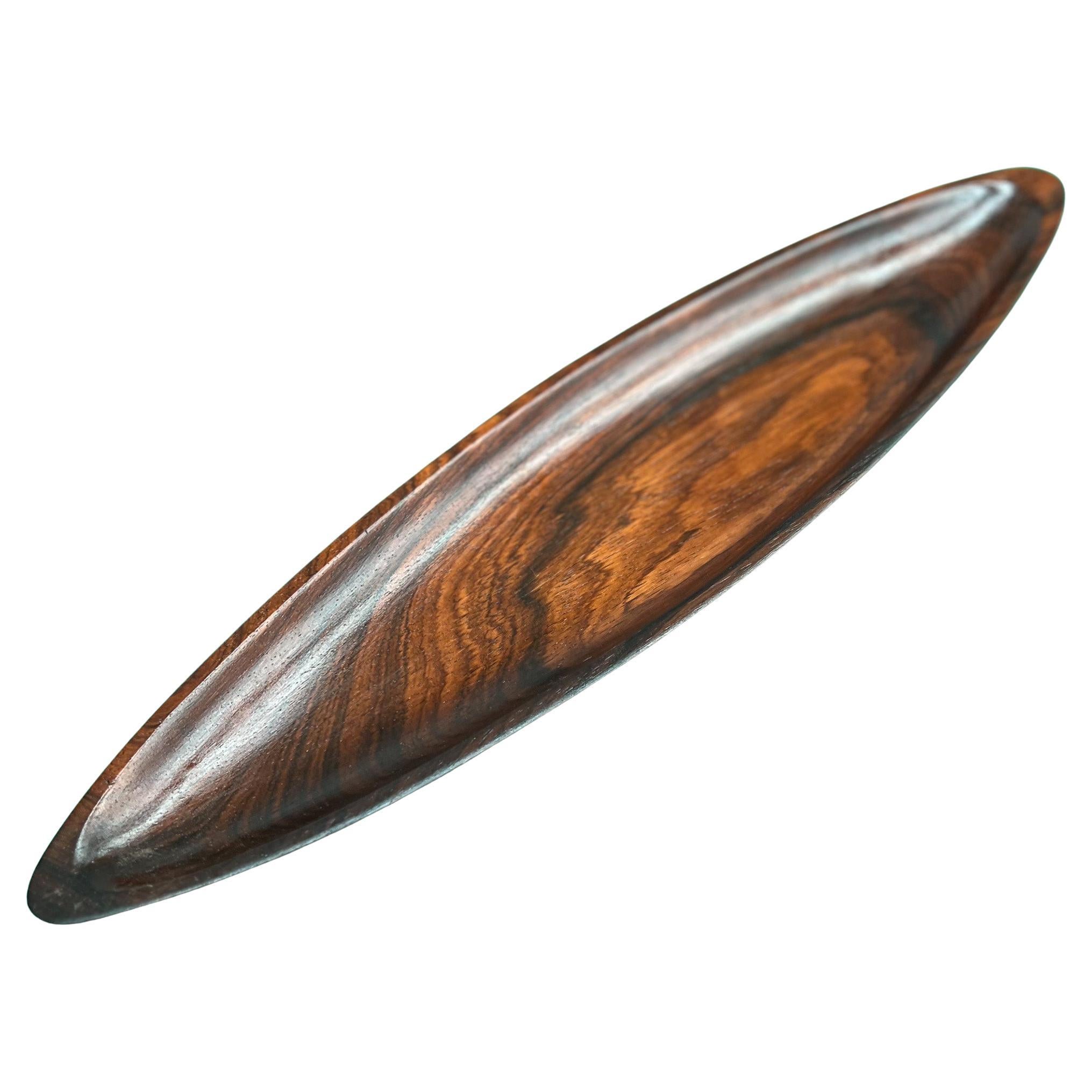 Mid-Century Modern Serving Platter in Brazilian Hardwood For Sale at ...
