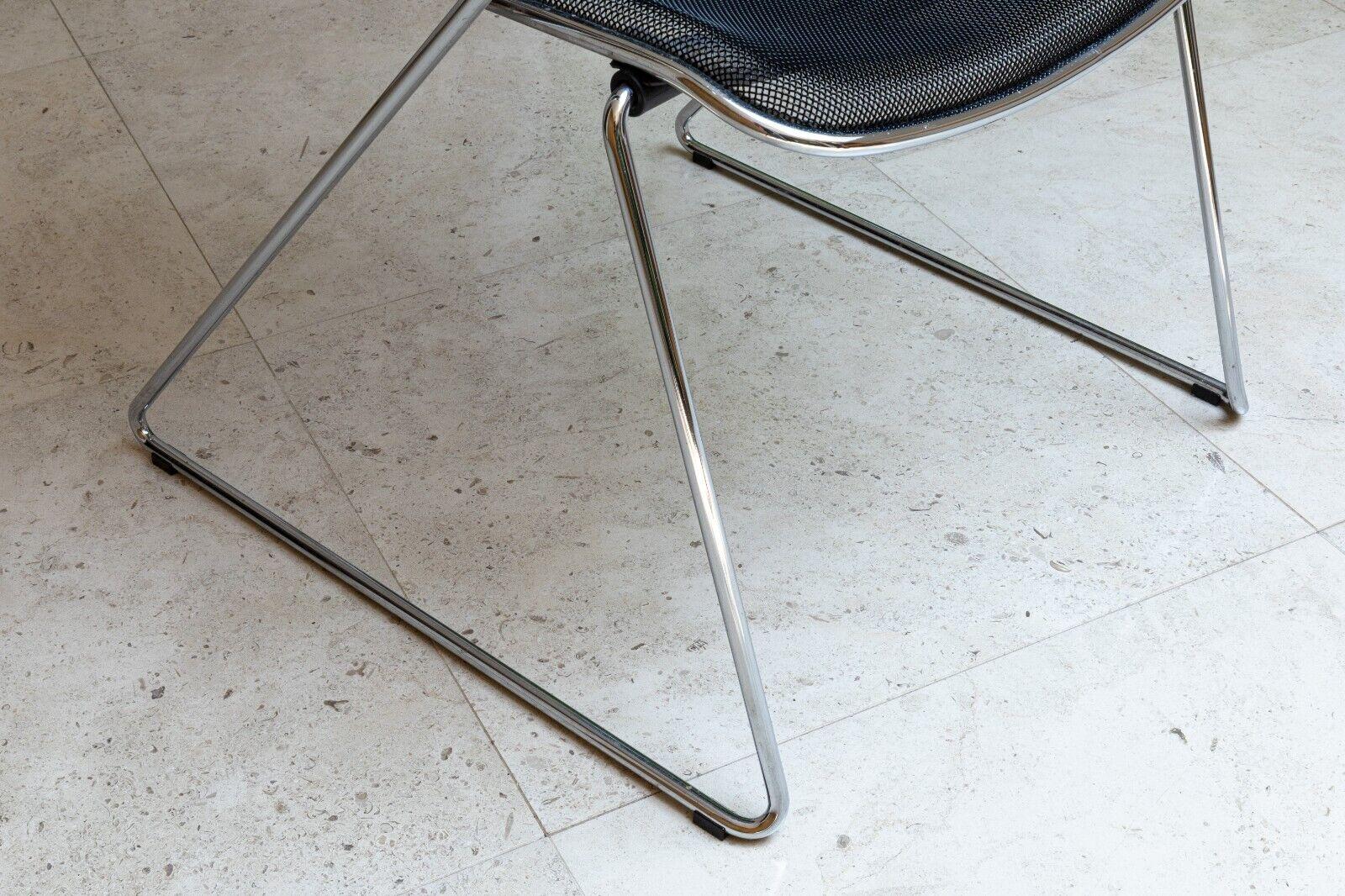 Mid Century Modern Set of 5 Charles Pollock Penelope Chairs for ...