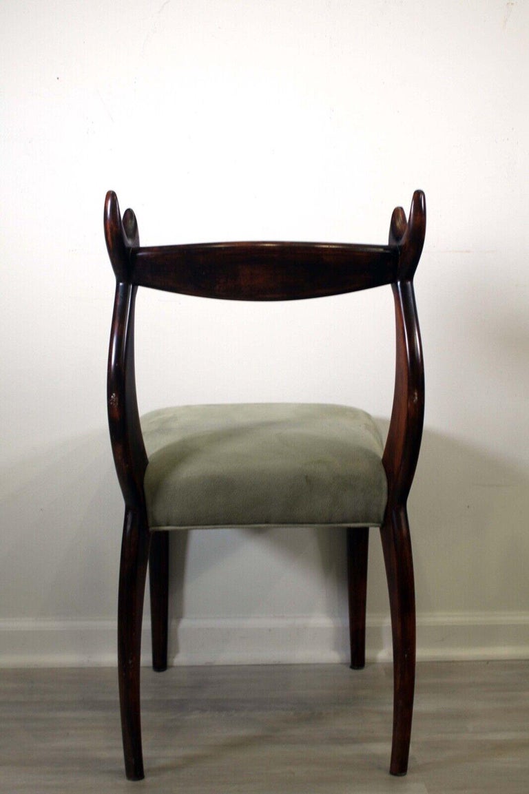 Mid Century Modern Set of 6 Rosewood My Dear Chairs by Dialogica For ...