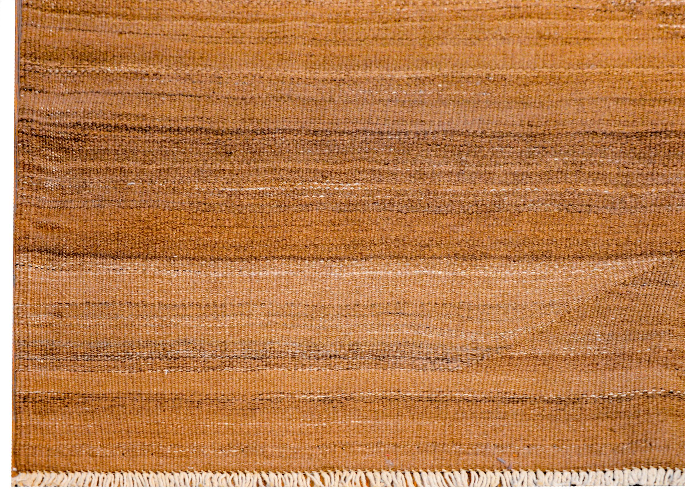 Mid-Century Modern Shahsevan Kilim Rug at 1stDibs