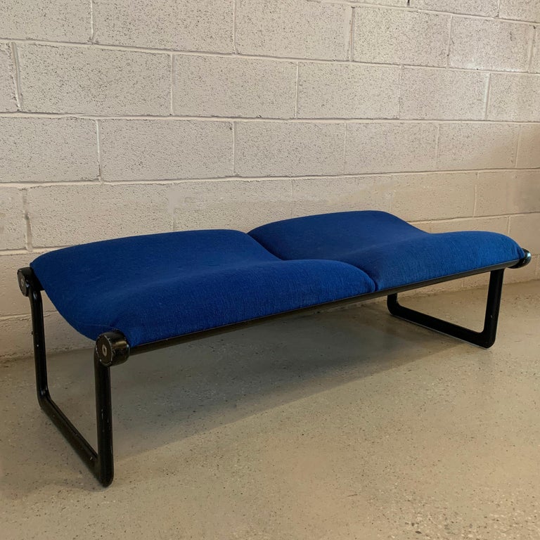 Mid-Century Modern Sling Bench by Hannah and Morrison for Knoll at 1stDibs