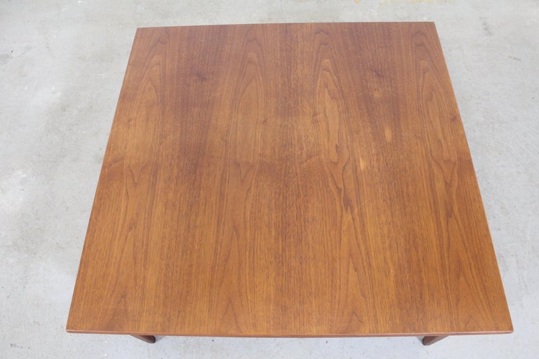 Mid-Century Scandinavian Modern Square Teak Coffee Table For Sale at ...