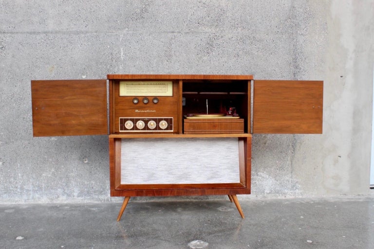 Mid-Century Modern Stereo Console For Sale at 1stDibs | console stereo