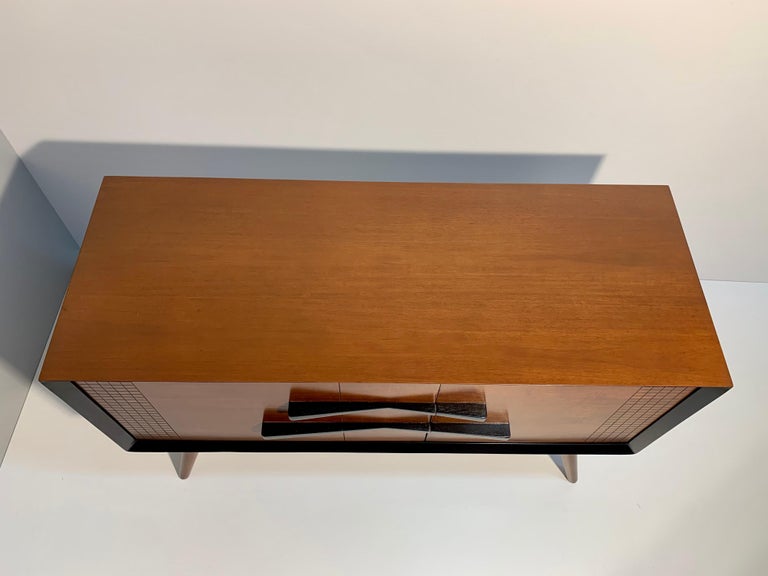 Mid-Century Modern Stereo Console at 1stDibs | stereo console table ...