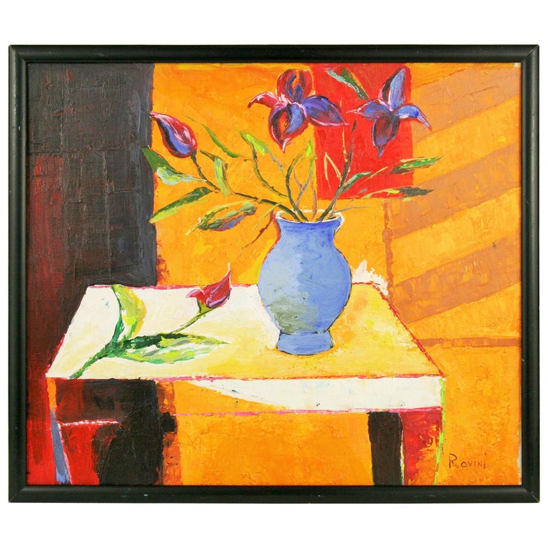 Mid Century Modern Still Life 1970 For Sale At 1stdibs