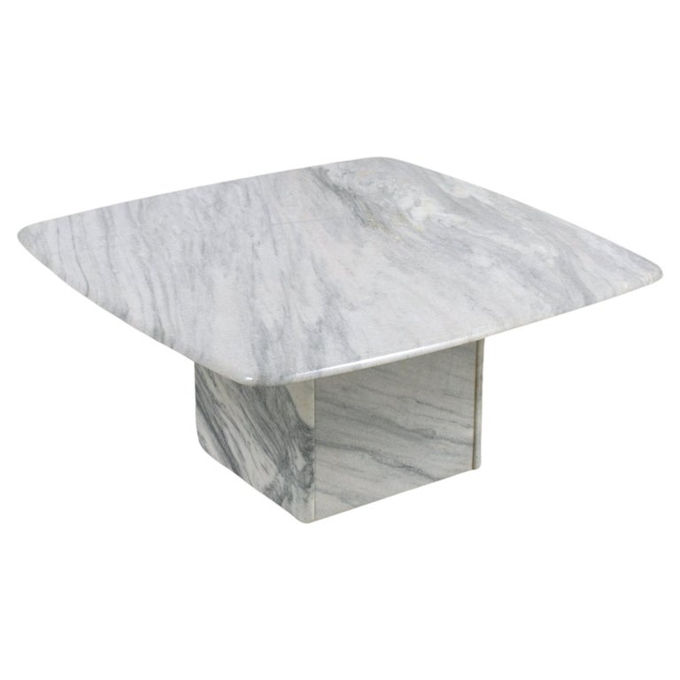 Modern Marble Stone Cocktail Table For Sale at 1stDibs