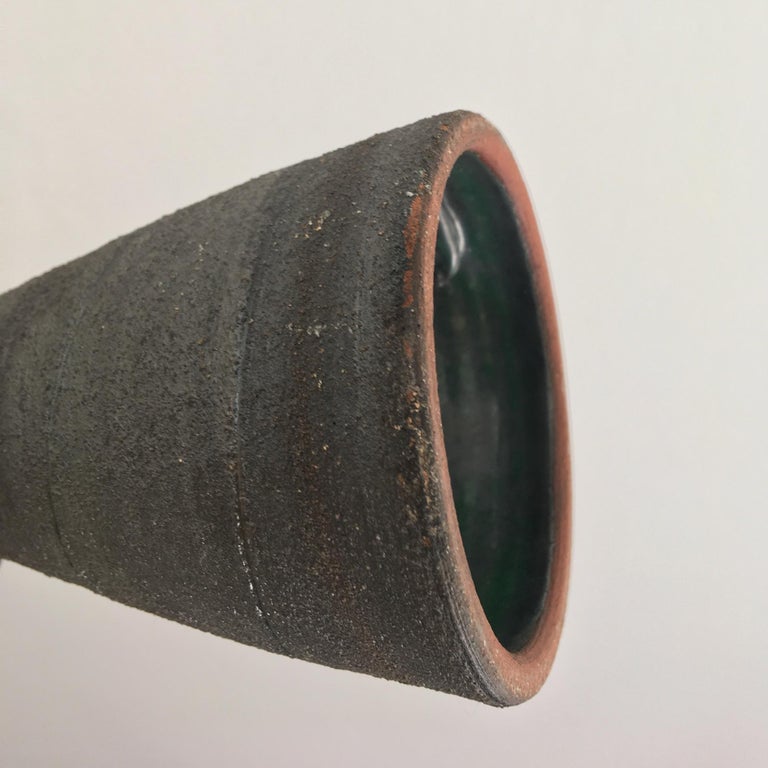 Mid-Century Modern Studio Ceramic Sculpture or Vessel by Clive Brooker ...