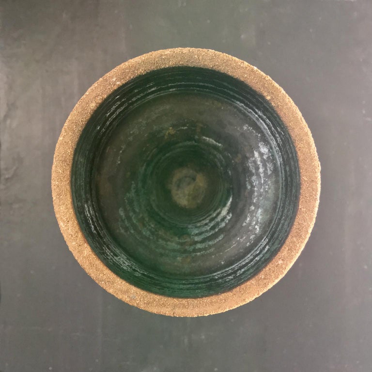 Mid-Century Modern Studio Ceramic Sculpture or Vessel by Clive Brooker ...