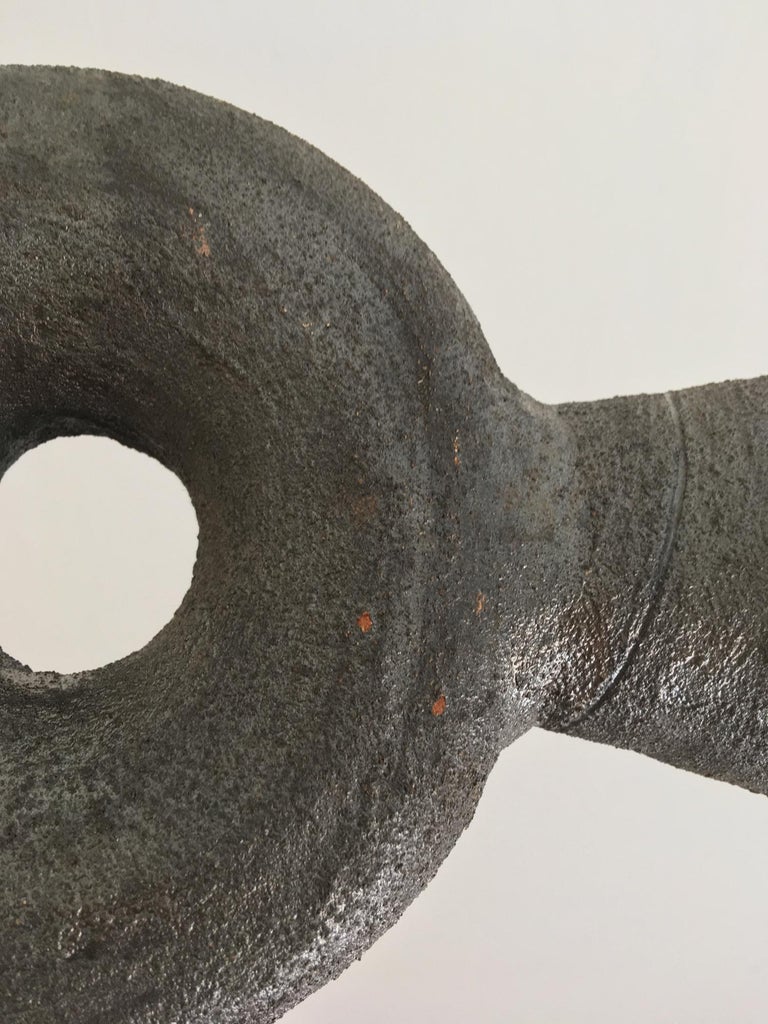 Mid-Century Modern Studio Ceramic Sculpture or Vessel by Clive Brooker ...