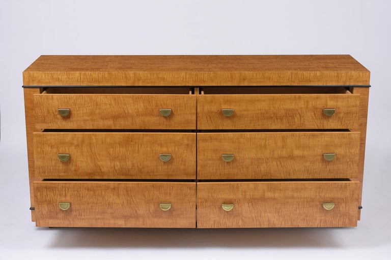Mid-Century Modern Maple Dresser at 1stDibs