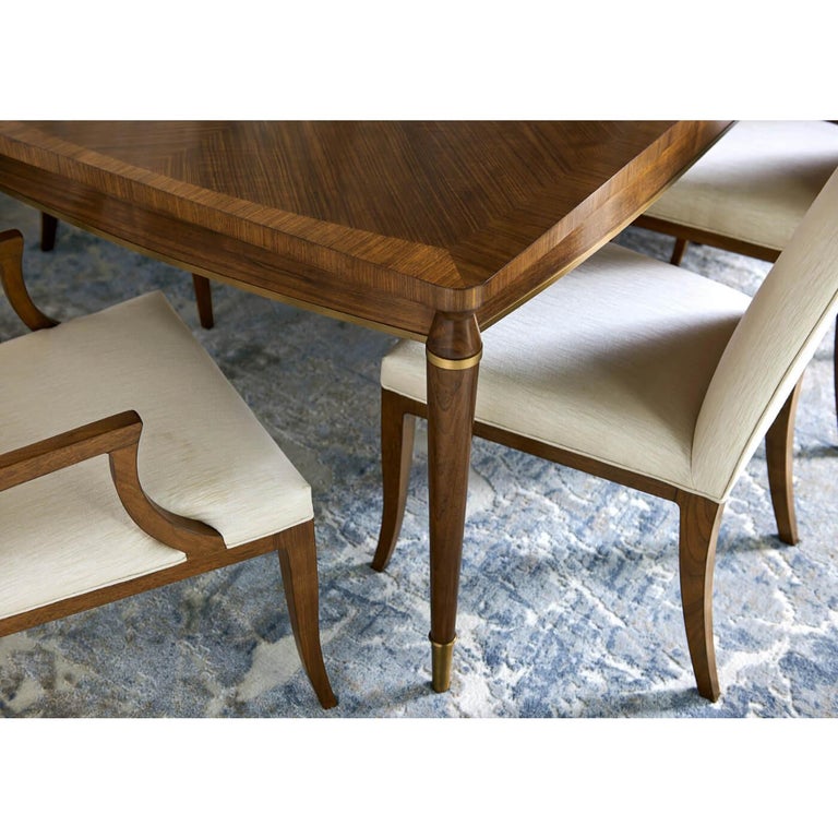 Mid-Century Modern Style Extending Dining Table For Sale at 1stDibs