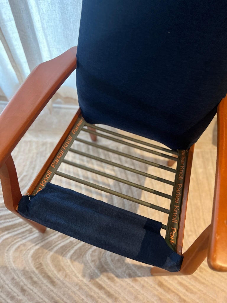 Mid-Century Modern Style High Back Chairs by Parker Knoll from 1981 For ...