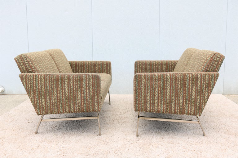 Mid-Century Modern Style Jack Cartwright Kelly Settee Lounge, Two Seats ...