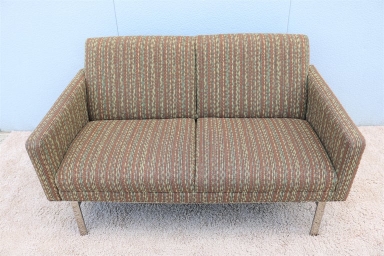 Mid-Century Modern Style Jack Cartwright Kelly Settee Lounge, Two Seats ...
