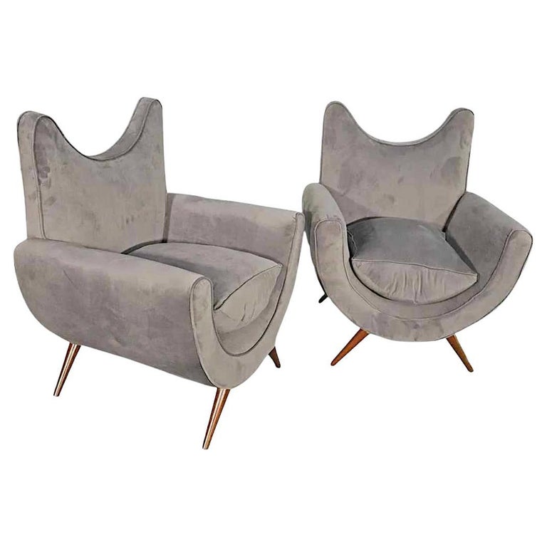 Mid-Century Modern Style Lounge Chairs For Sale at 1stDibs