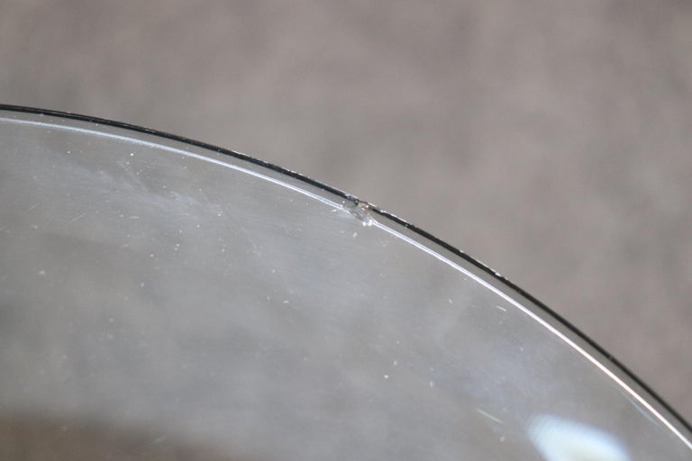 Mid Century Modern Style Verdigris Bronze-Look Atlas Figure Center ...