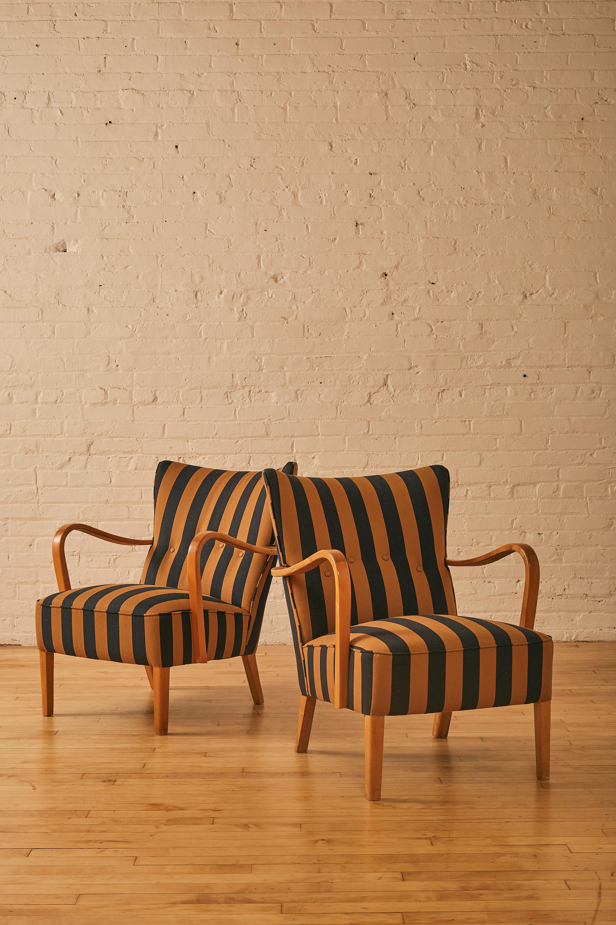 Mid-Century Modern Swedish Lounge Chair For Sale at 1stDibs
