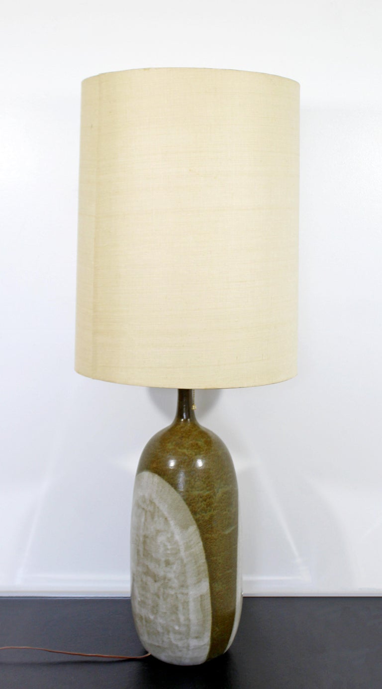 Mid-Century Modern Sy Allan Designs Ceramic Studio Table Lamp 1960s ...