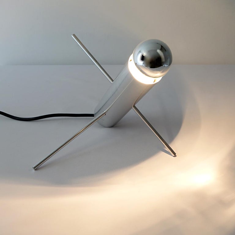 Mid-Century Modern Table Lamp Cricket by Otto Wach for RAAK Amsterdam ...