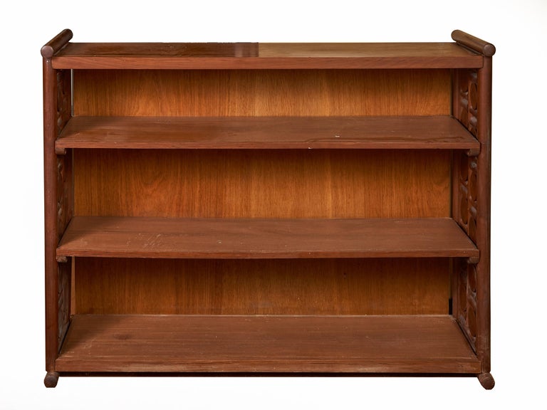 Mid-Century Modern Teak Bookcase at 1stDibs
