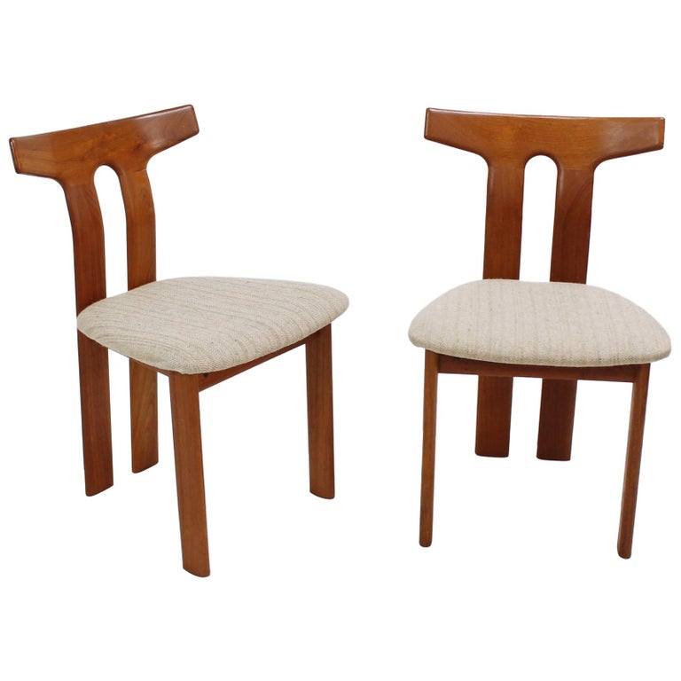 Mid-Century Modern Teak Chairs by Vamdrup, Denmark, 1970s at 1stDibs
