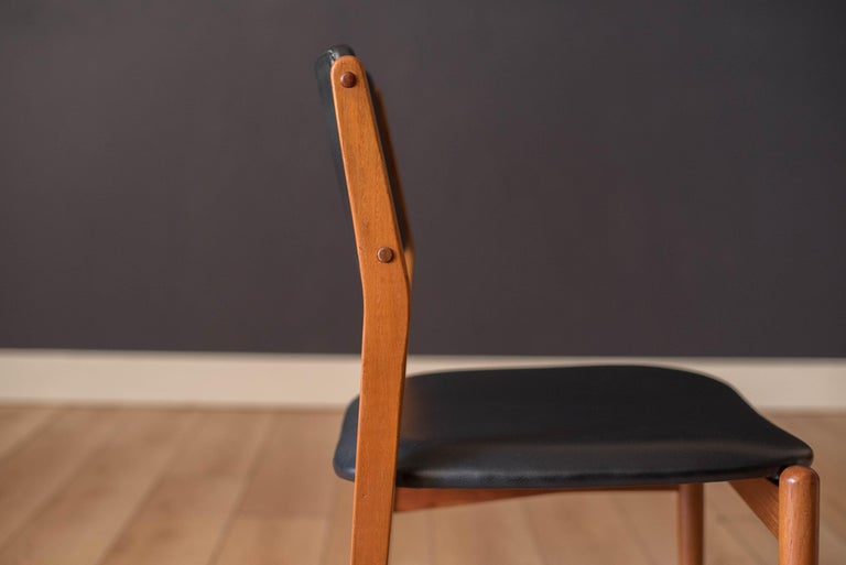 Mid-Century Modern Teak Dining Chair by Stolefabriken Odense For Sale ...