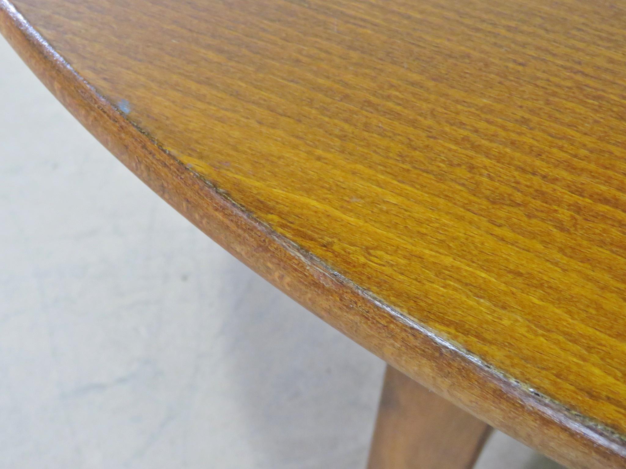 Mid-Century Modern Teak Drop-Leaf Table For Sale at 1stDibs