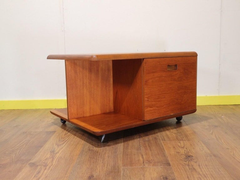 Mid-Century Modern Teak Meredew Coffee Table Vintage Danish G Plan ...