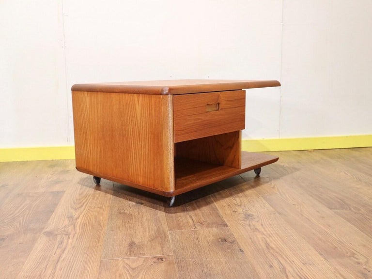 Mid-Century Modern Teak Meredew Coffee Table Vintage Danish G Plan ...