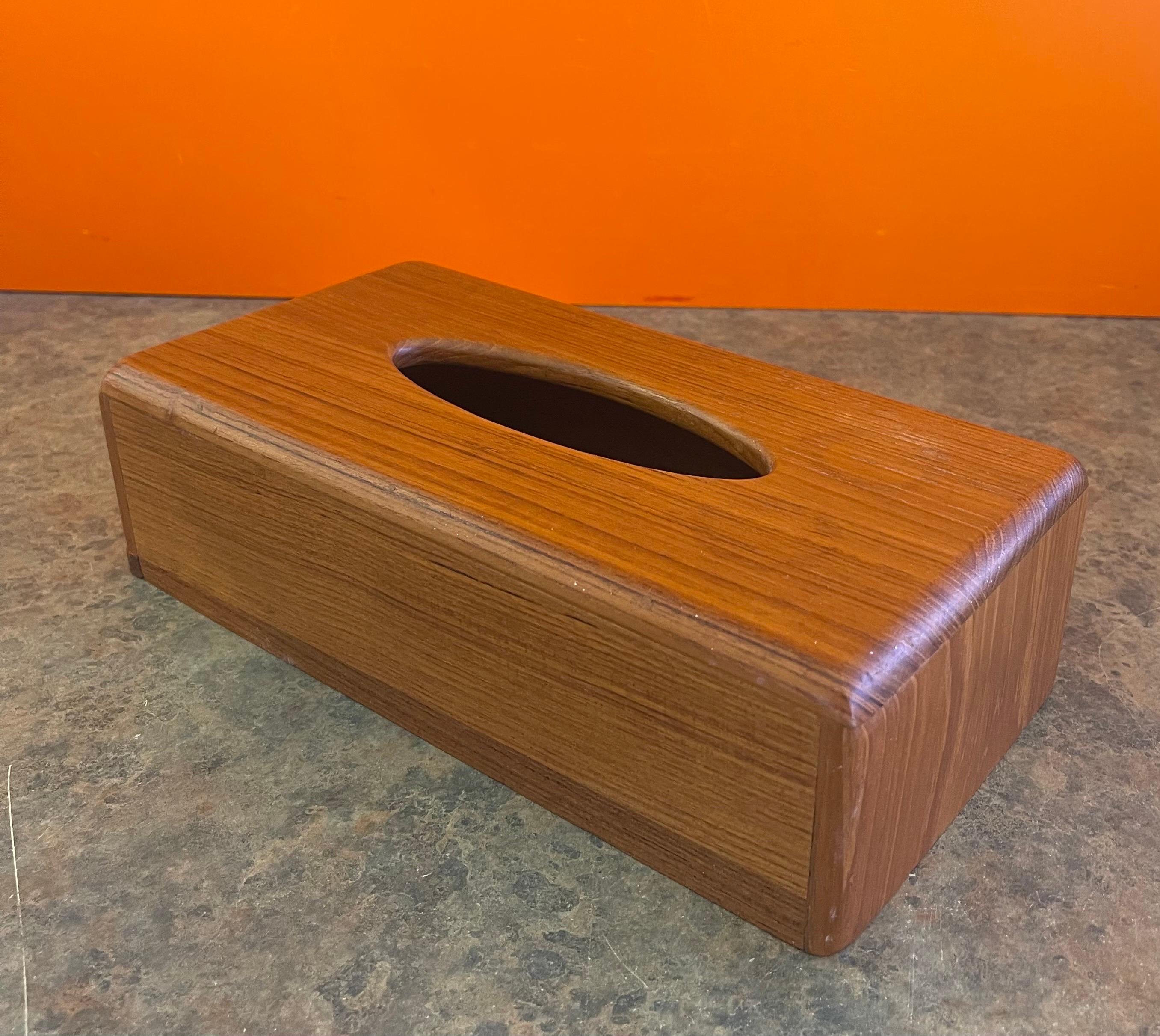 Mid-Century Modern Teak Tissue Box Cover For Sale at 1stDibs | mid ...