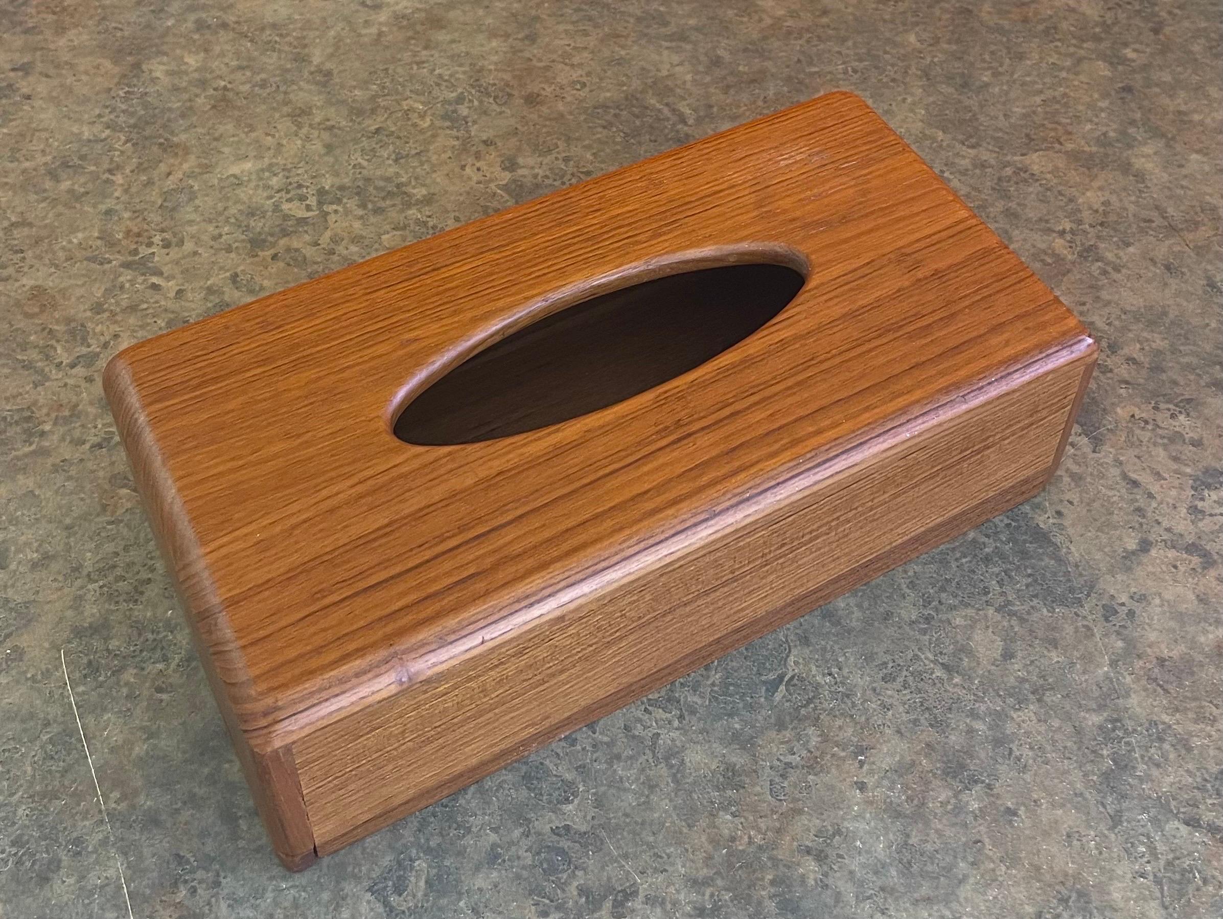 Mid-Century Modern Teak Tissue Box Cover For Sale at 1stDibs | mid ...