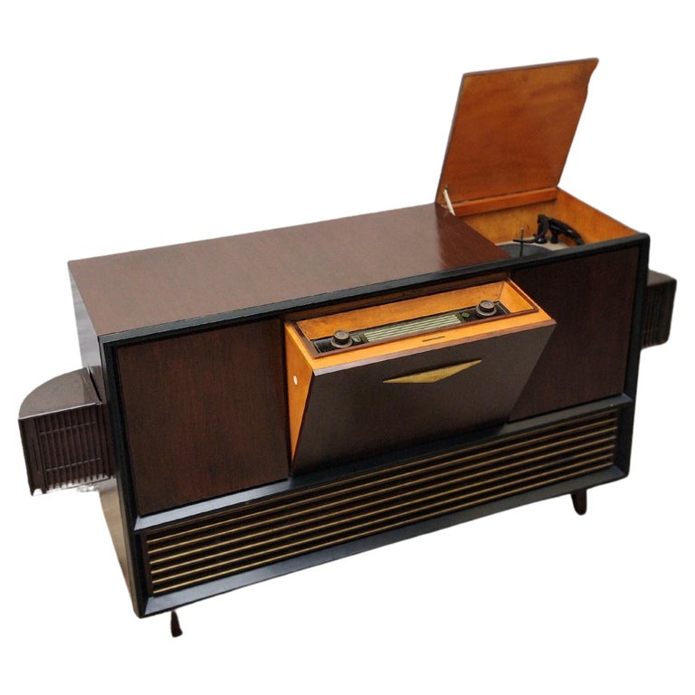 Mid-Century Modern Telefunken Radio Victrola ''Does Not Work'' For Sale ...