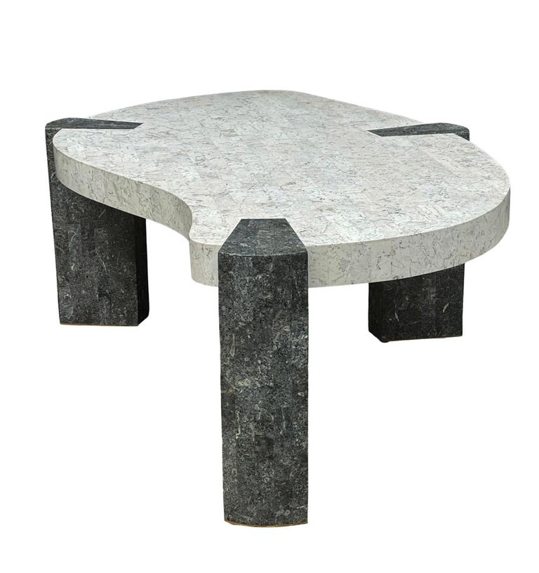 Mid-Century Modern Tessellated Stone / Marble Cocktail Table by ...