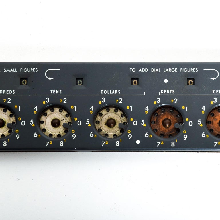 Mid-Century Modern the Lightning Adding Machine, Vintage, Prior ...