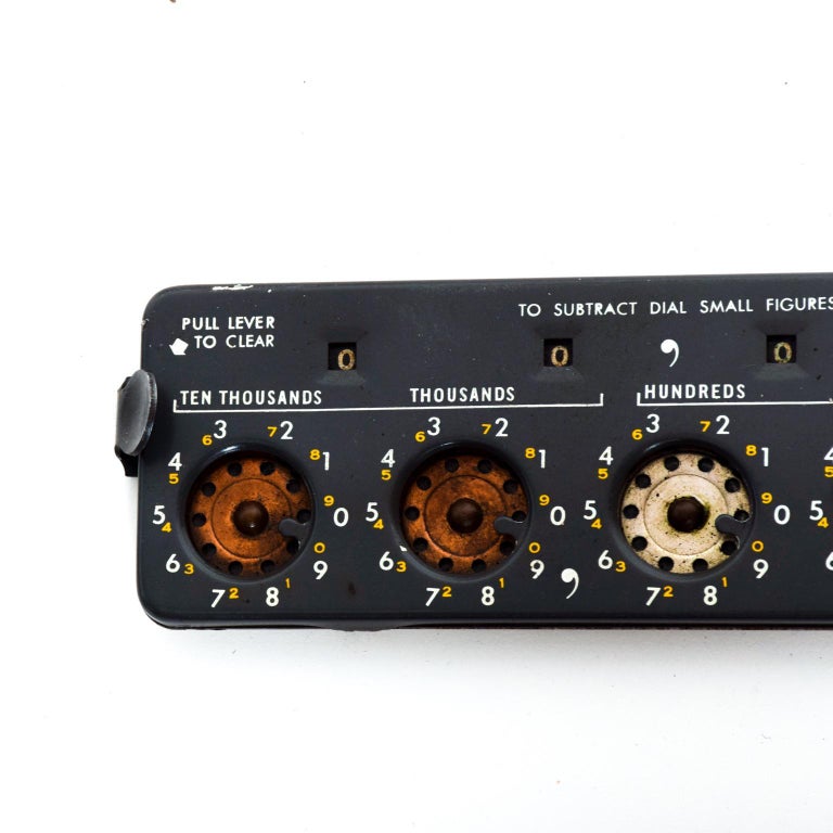 Mid-Century Modern the Lightning Adding Machine, Vintage, Prior ...