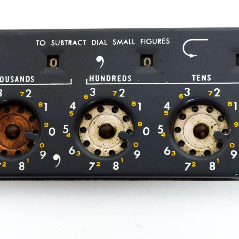 Mid-Century Modern the Lightning Adding Machine, Vintage, Prior ...