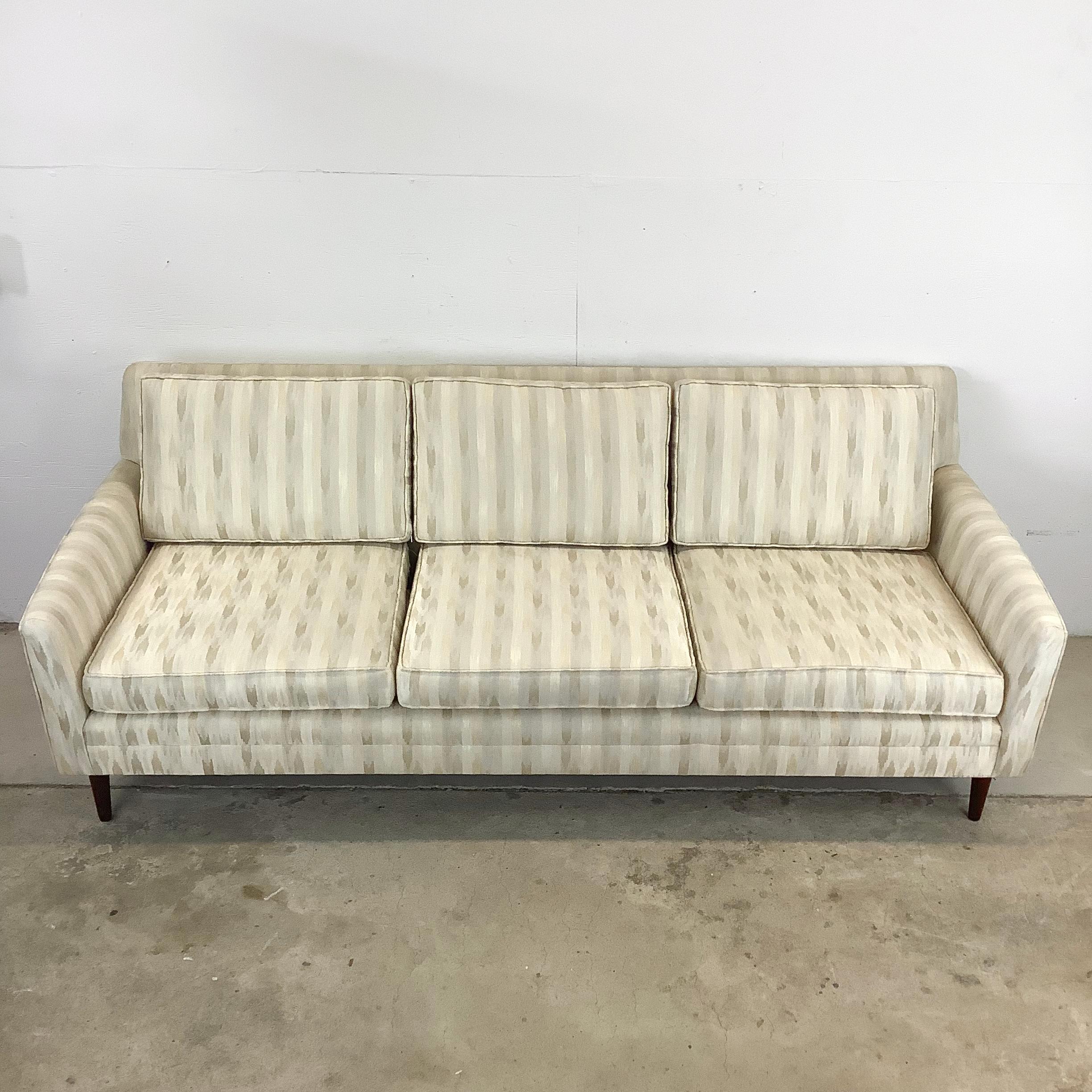 Mid-Century Modern Three Seat Sofa For Sale at 1stDibs