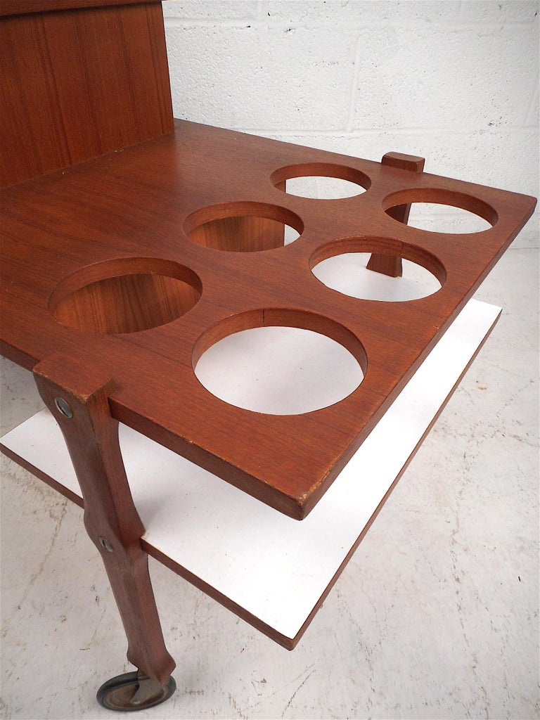 Mid-Century Modern Three-Tiered Bar Cart For Sale at 1stDibs | mid ...