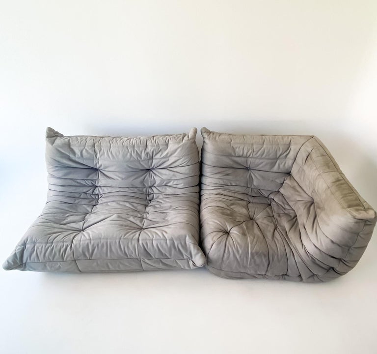 Mid-Century Modern Togo 2 Seater Sofa and Corner by Michel Ducaroy for ...