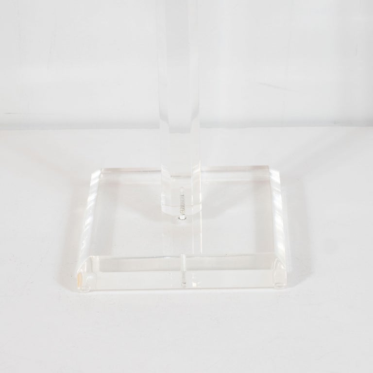 Mid-Century Modern Translucent Lucite Minimalist Toilet Paper Holder at ...