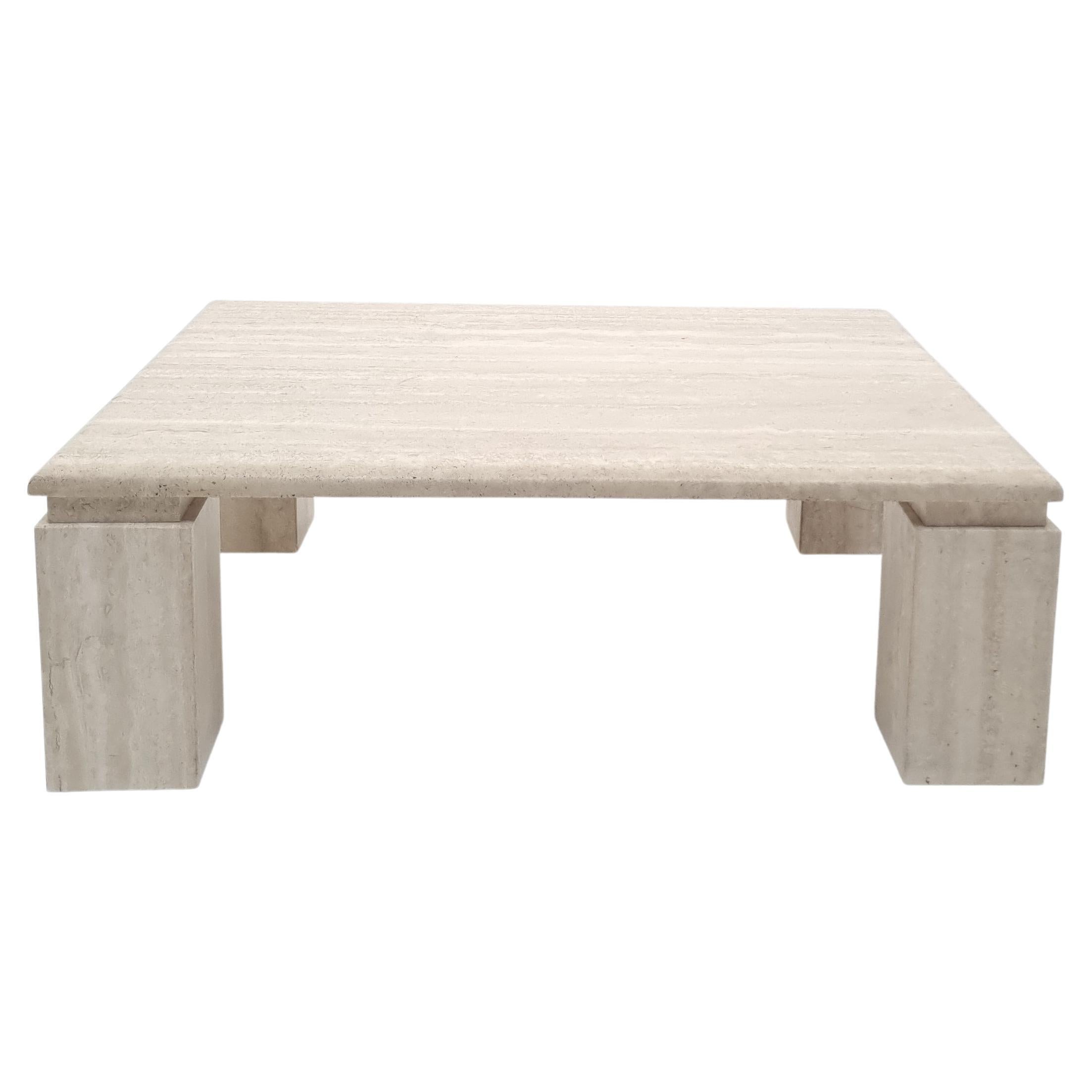 Mid-Century Modern Travertine Coffee Table, 1970s at 1stDibs | solid ...