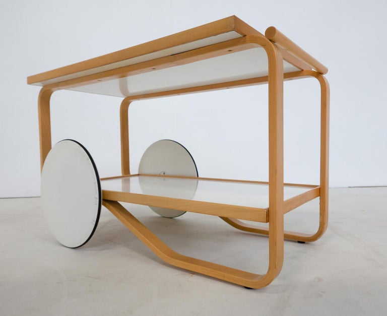 Mid-Century Modern Trolley 901 by Alvar Aalto, 1950s For Sale at 1stDibs